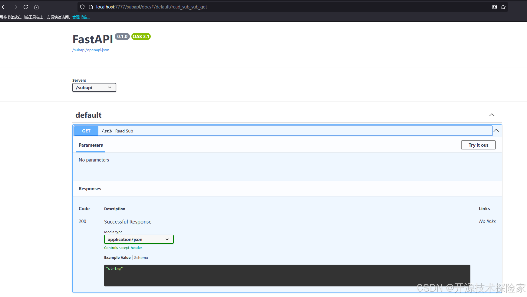 开源模型应用落地-FastAPI-助力模型交互-进阶篇-子应用（五）_fastapi 子应用-CSDN博客