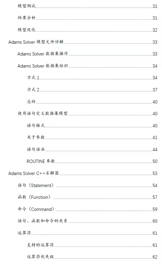 深入了解Adams，必备Adams Solver教程-CSDN博客