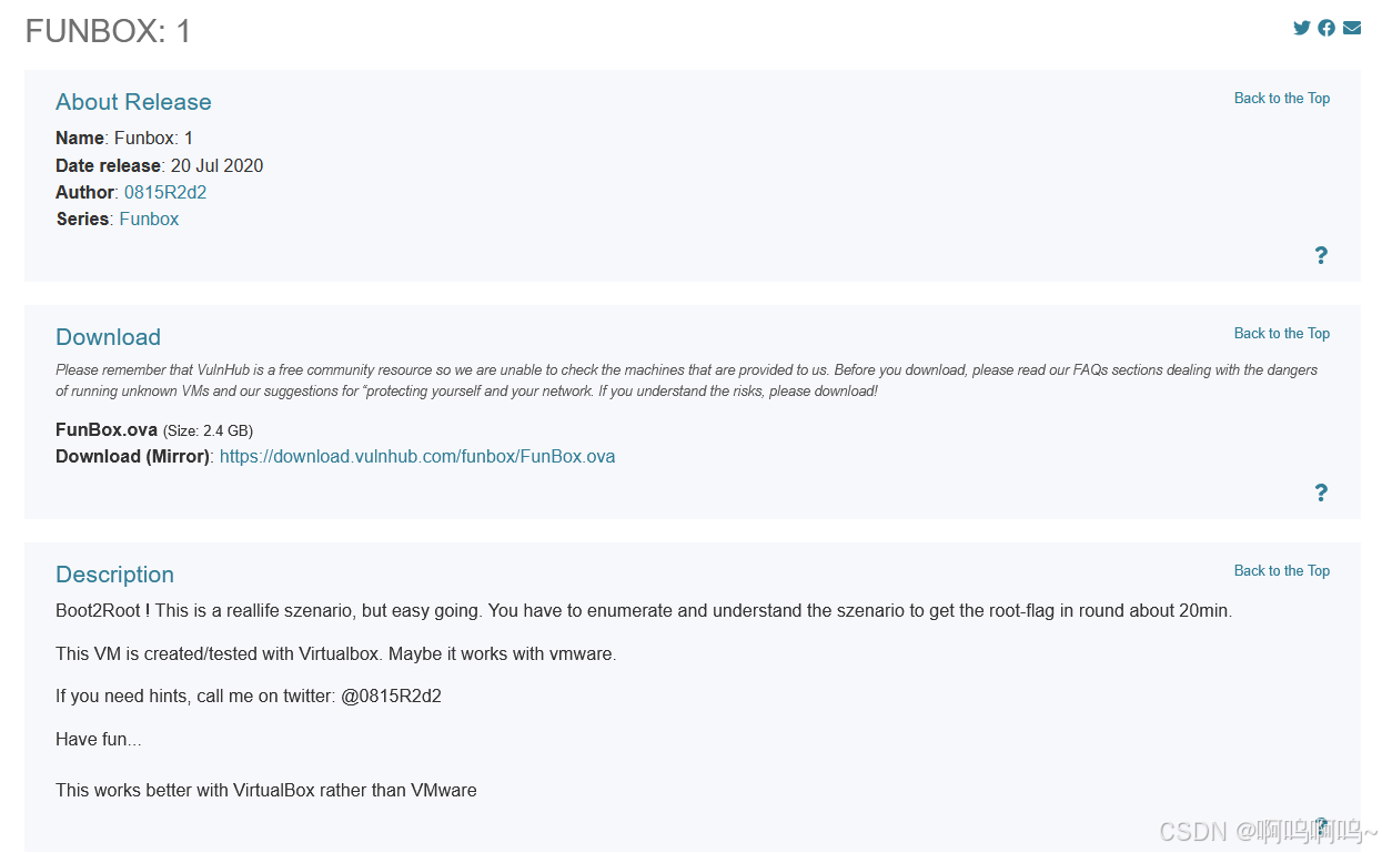 Vulnhub靶机——Funbox-1_vulnhub funbox1-CSDN博客