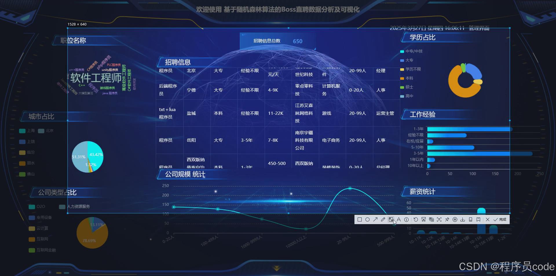 flask爬虫于随机森林算法的Boss直聘数据分析及可视化-CSDN博客