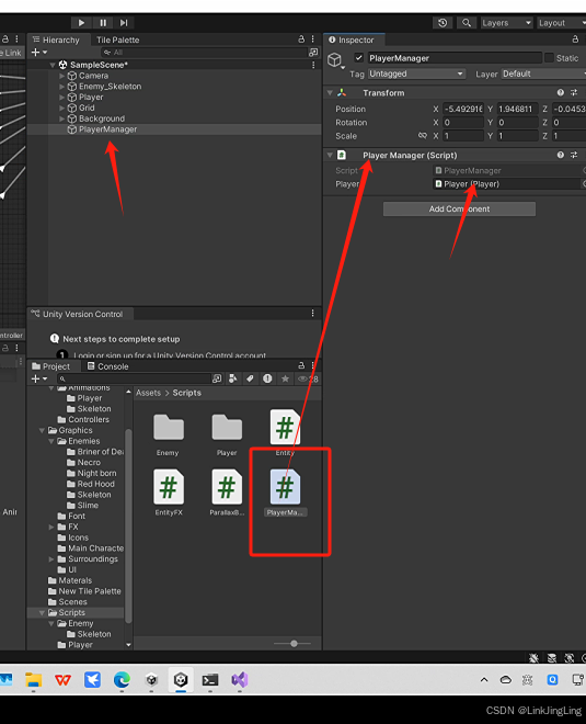 p=63 Create PlayerManager And SkillManager （新建玩家管理和技能管理） ；类恶魔城Demo学习-CSDN博客