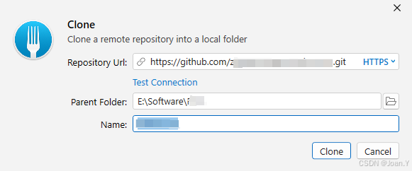 已配置Github的SSH key后用Fork Git客户端克隆项目到本地_fork 克隆工具-CSDN博客