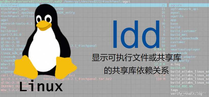 【Linux】ldd命令：用于显示可执行文件或共享库的共享库依赖关系，常用于调试和系统维护_ldd -version-CSDN博客