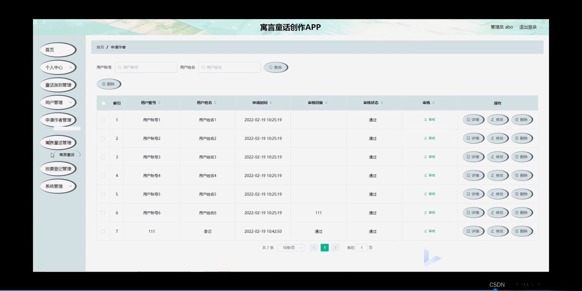 [附源码]计算机毕业设计Python+uniapp寓言童话创作APPunstz(程序+lw+APP+远程部署)-CSDN博客