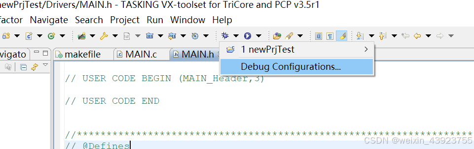 TASKING VX-toolset for TriCore新建工程及miniWiggler在线调试说明-CSDN博客