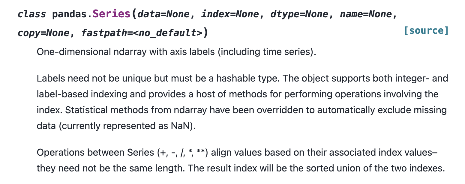 pandas创建Series和DataFrame、理解numpy-CSDN博客