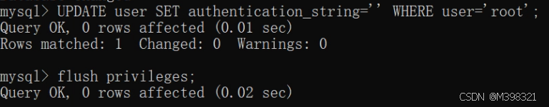 MYSQL8.0密码正确，无法登录(完美解决)Access denied for user ‘root‘@‘localhost‘ (using password:YES)_mysql密码正确却 ...