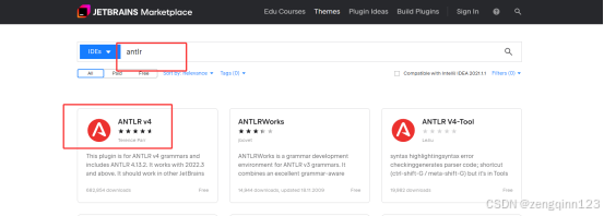 antlr解析SQL整合idea开发入门-CSDN博客