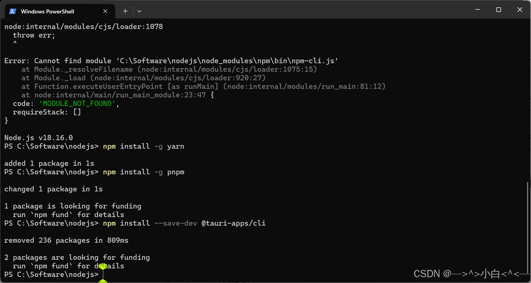 初次构建tauri项目_tauri创建项目-CSDN博客