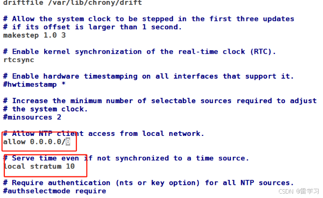 Linux--学习笔记（二）_x表示chronyd认为时虚假行情的时钟,即标记该时间与其他多数时间不一致。-CSDN博客