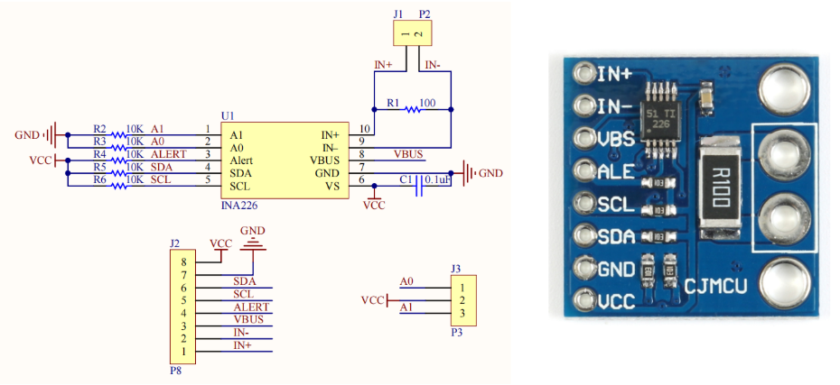 STM32F103C8T6 驱动 INA226 测量电流电压功率_stm32驱动ina226-CSDN博客