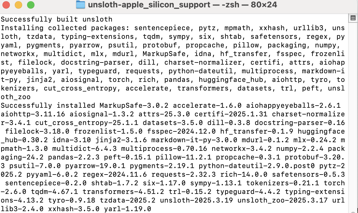 mac安装unsloth_mac unsloth-CSDN博客