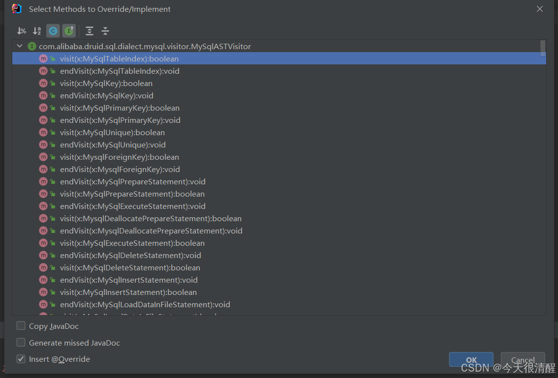 Druid解析SQL_druid 解析sql-CSDN博客