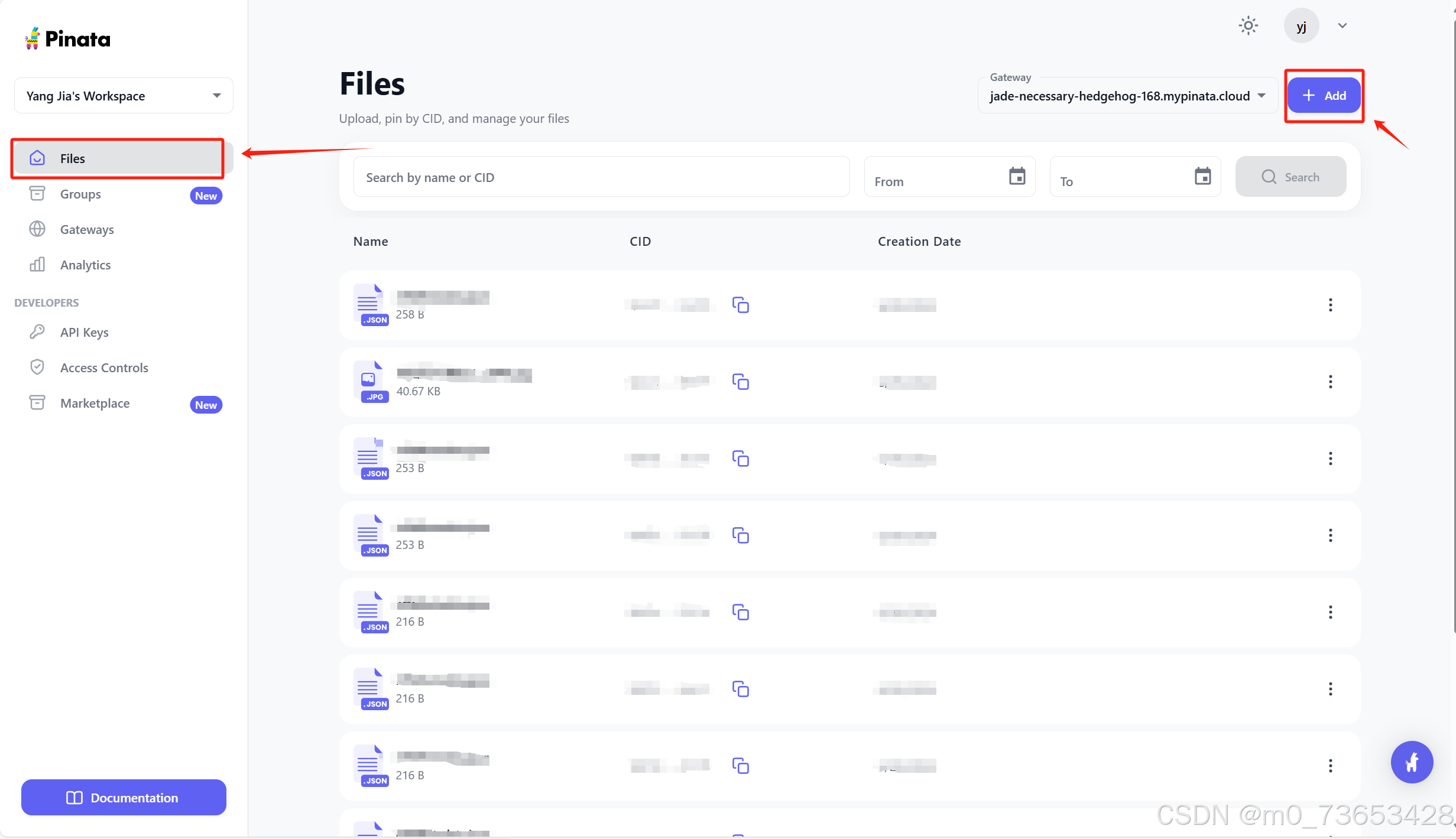 如何简易的通过IPFS上传文件_pinata ipfs-CSDN博客
