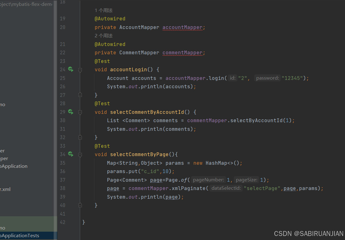 Mybatis-Flex中使用 Mybatis 原生功能_mybatisflex1.7.7版本找不到 import com.mybatisflex.core.-CSDN博客