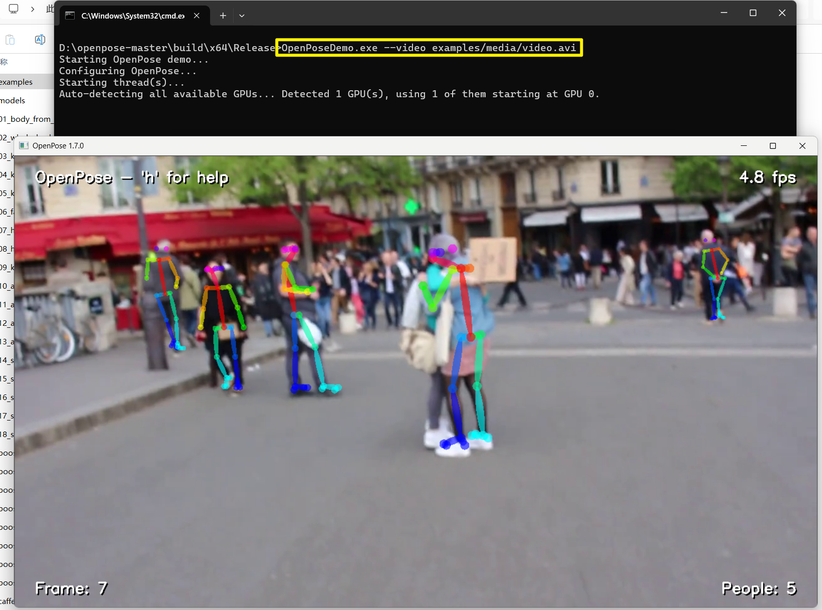 在 Windows 上搭建 OpenPose 的详细步骤及常见问题解决方案如下：_openpose windows-CSDN博客