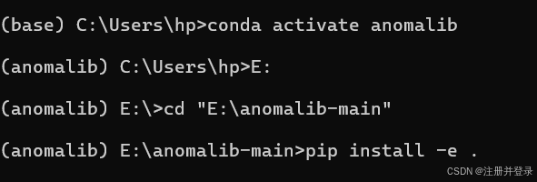 anomalib安装以及遇到的问题（含最简单方法）_anomalib 本地部署-CSDN博客