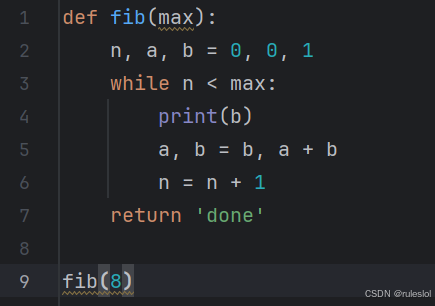 python13-generator生成器_python 创建一个generator类-CSDN博客