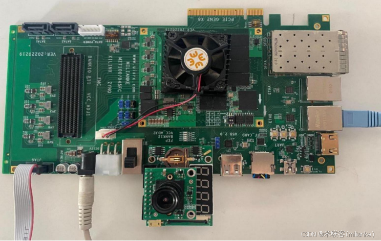 [米联客-XILINX-H3_CZ08_7100] FPGA_UDP以太网通信方案连载-04基于UDP的网络摄像头方案_fpga7100-CSDN博客