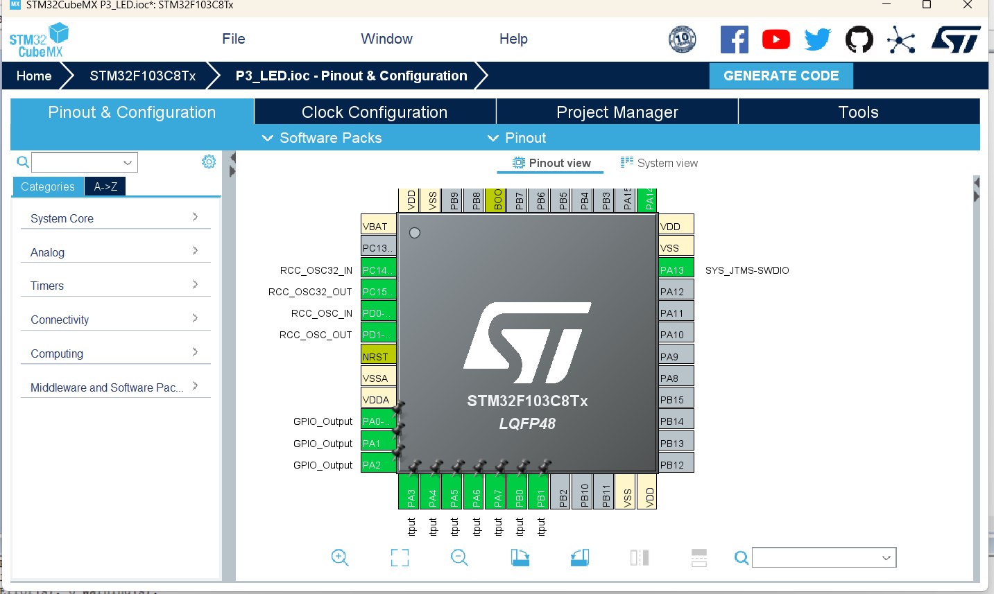 STM32仿真低成本学习STM32-数码管显示（进阶）_两位数码管 动态 stm32-CSDN博客