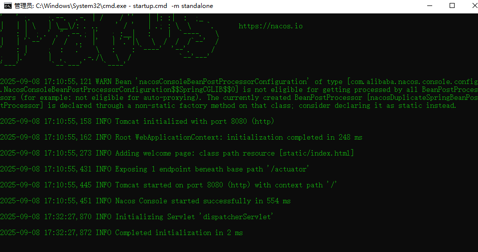 【nacos】安装及配置、SpringBoot3整合nacos_springboot3 nacos-CSDN博客