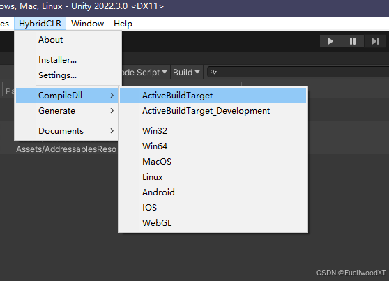 【Unity】HybridCLR和Addressable_unity hybridclr-CSDN博客