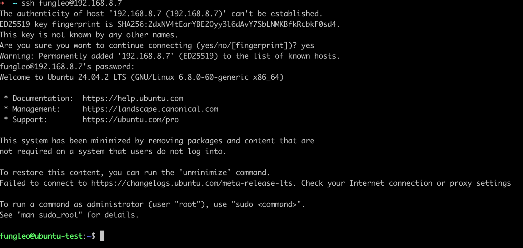 SSH 配置，让我们远程连上虚拟机 —— 一步一步配置 Ubuntu Server 的 NodeJS 服务器详细实录 2_pve ubuntu 虚拟机 ssh-CSDN博客