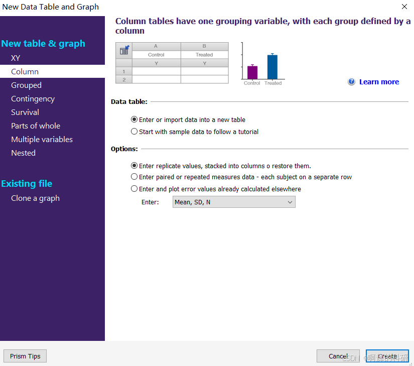 Prism和SPSS的显著性分析_graphpad prism显著性差异分析-CSDN博客