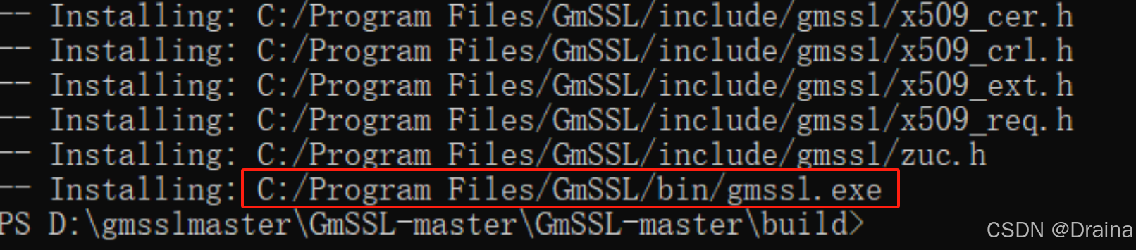 windows环境安装gmssl命令行工具_gmssl安装-CSDN博客