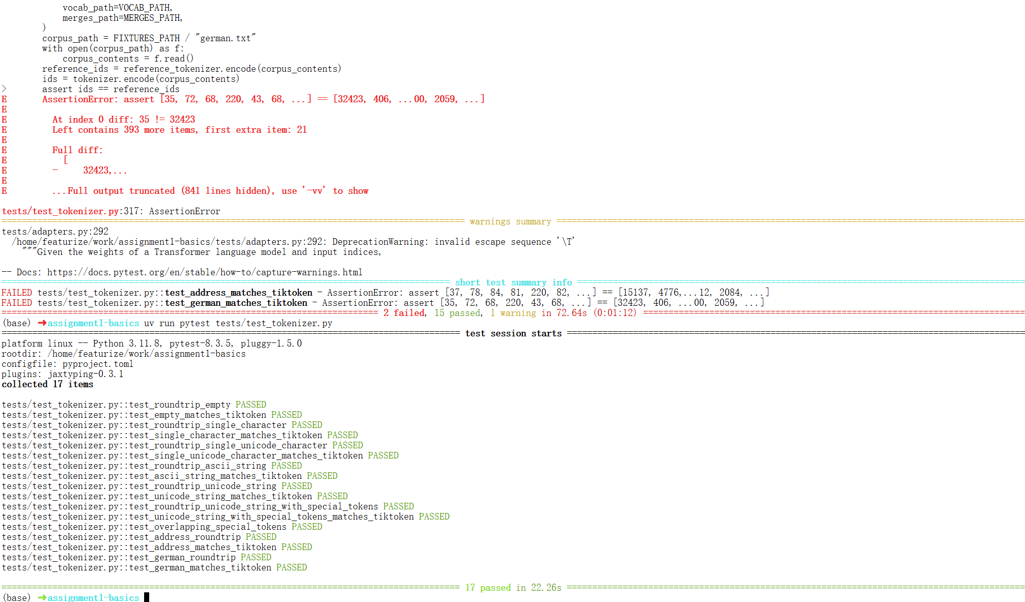 Standford CS336 | Assignment 1 - Implementing the tokenizer_cs336作业-CSDN博客