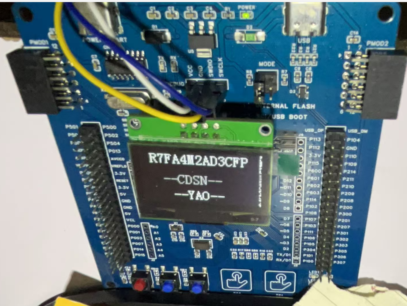 RA4M2开发板驱动OLED-CSDN博客