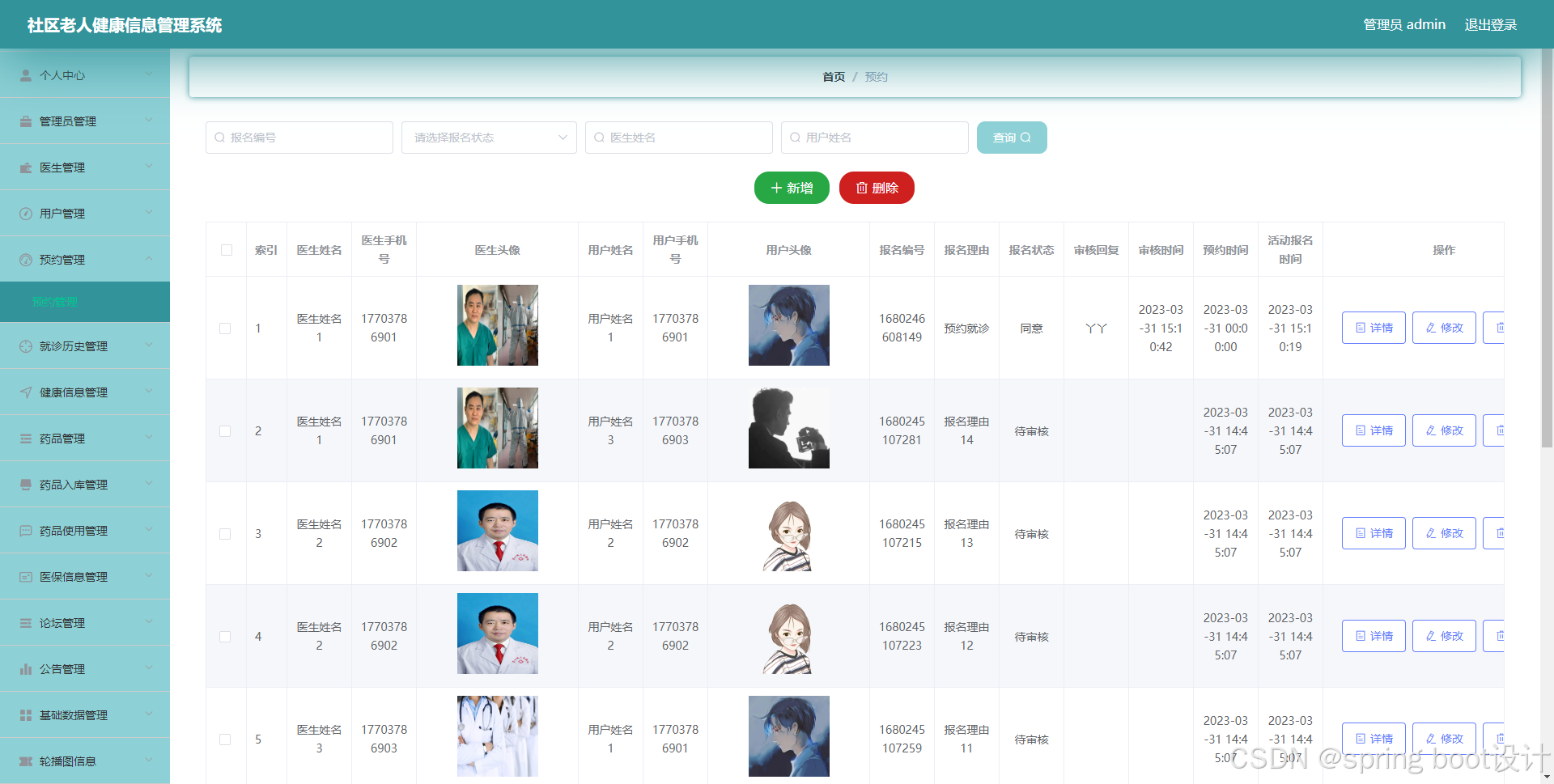 基于spring Boot的社区老人健康信息管理系统的设计与实现基于springboot社区老人健康信息管理系统的设计与实现 Csdn博客