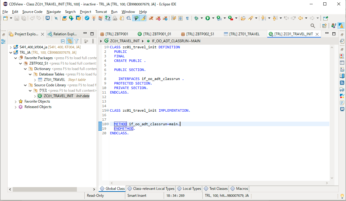 SAP学习笔记 - 开发37 - RAP开发流程的具体步骤， 建表，Data Model View，Projection View，Service，Service Binding ...