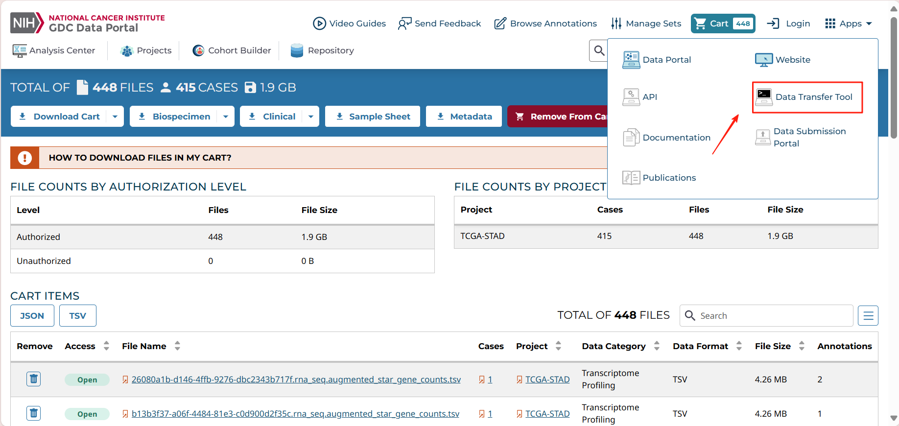 TCGA|转录组数据下载的三种方法(保姆级！)_tcga数据下载-CSDN博客
