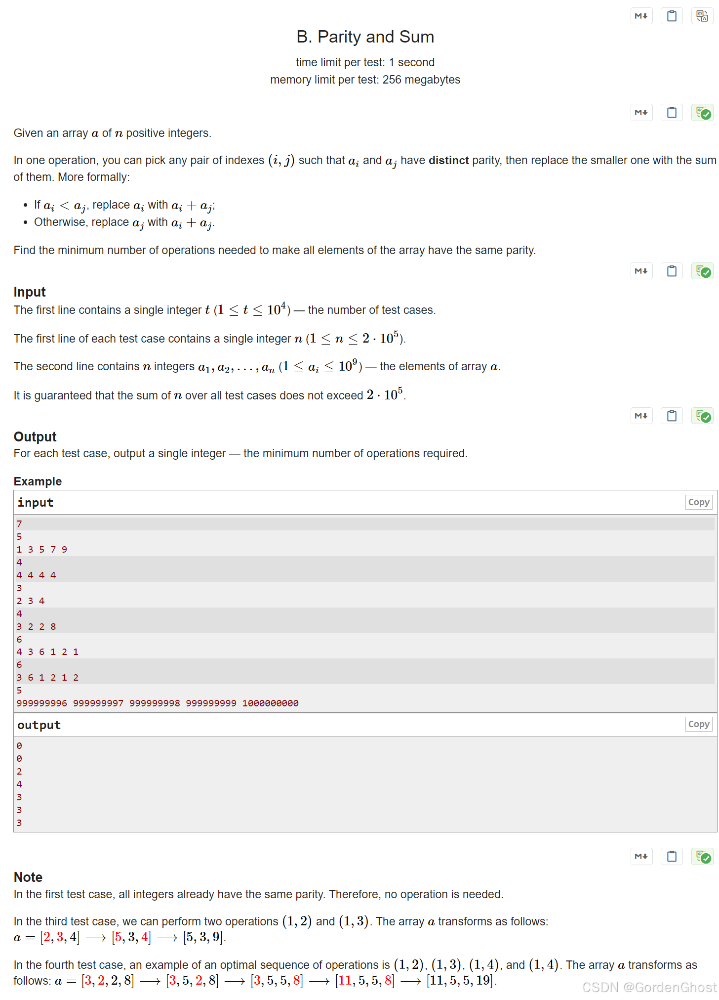 Parity and Sum（Round 963）_b. parity and sum-CSDN博客