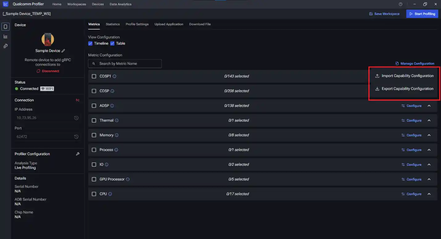 解锁高通Profiler（2）：GUI应用程序_qualcomm profiler-CSDN博客