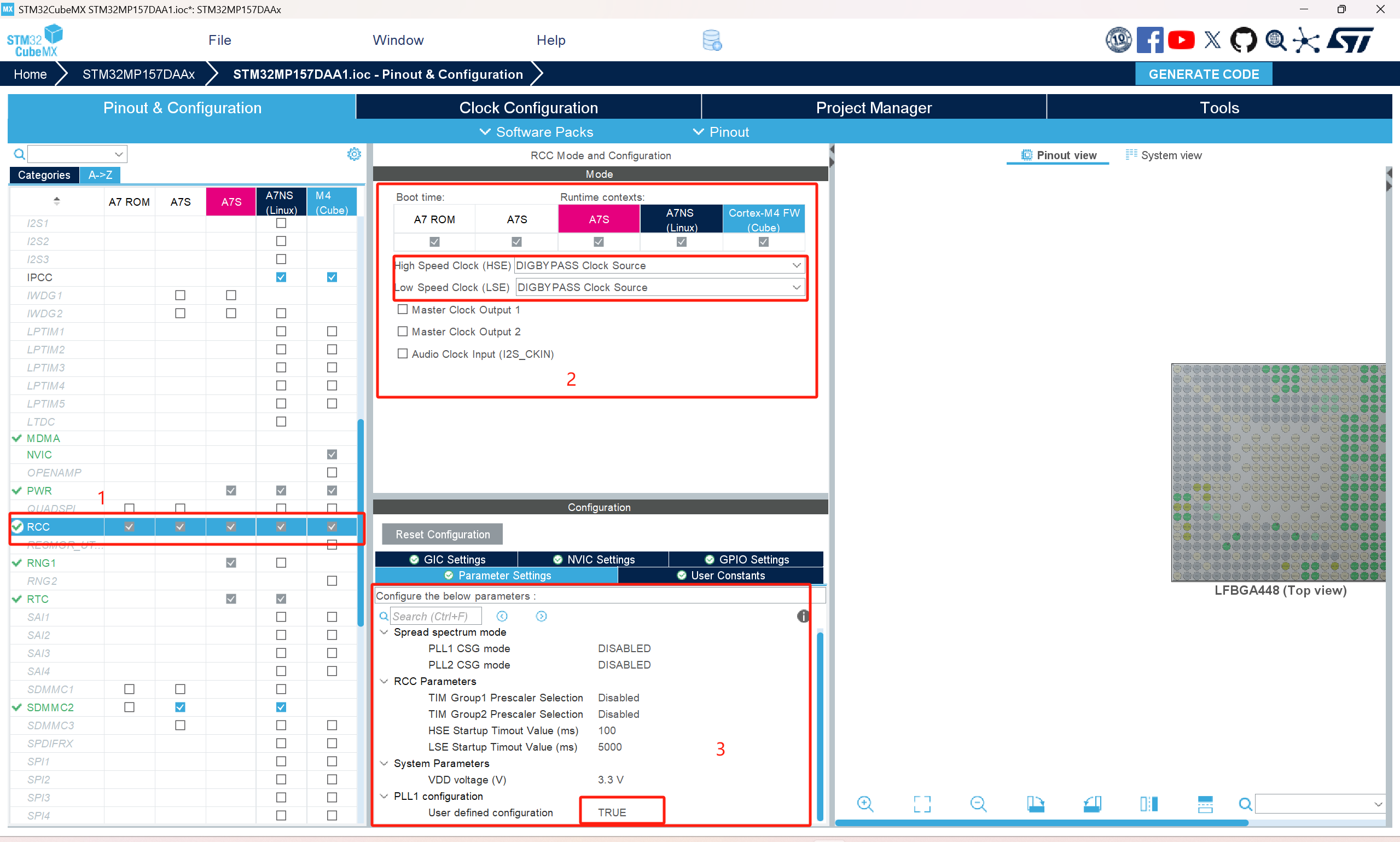 从零开始打造 OpenSTLinux 6.6 Yocto 系统（基于STM32CubeMX）（四）_digbypass clock source-CSDN博客