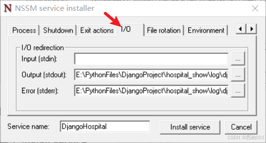 Windows nssm 基本操作_nssm删除服务-CSDN博客