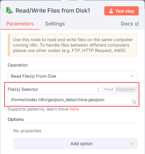 关于n8n中使用ReadWrite Files from Disk节点在加载数据过程中出现Access to the file is not allowed的问题_n8n read-CSDN博客