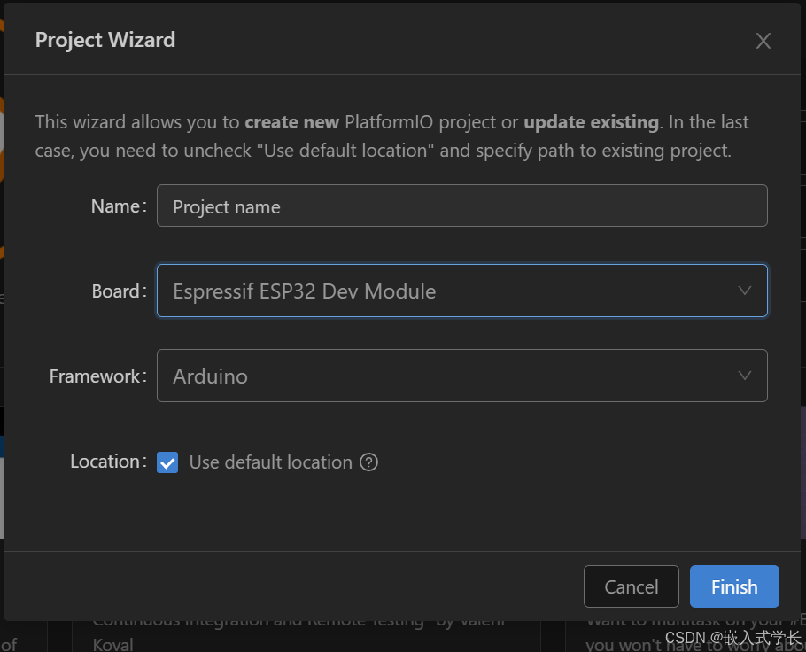 嵌入式esp 32 （arduino 框架）入门vscode Esp32 Arduino Csdn博客