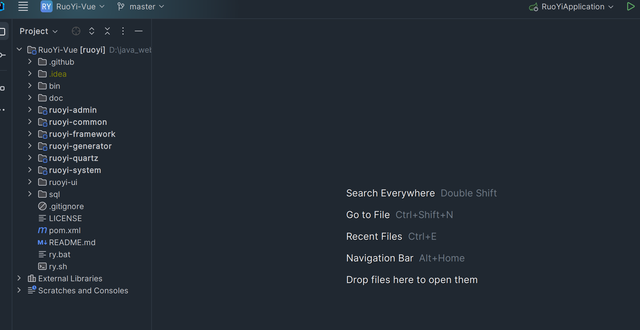 RuoYi-vue分离式配置教程，包括（Mysql，node，redis,maven的下载和安装）-CSDN博客