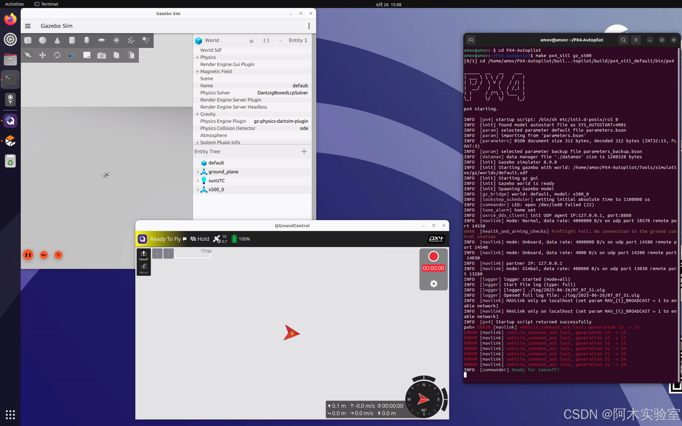 最新PX4xROS2保姆级仿真部署教程来了！_ros2 px4-CSDN博客