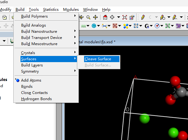 Material Studio 学习笔记(b站月只蓝)_material studio csdn-CSDN博客