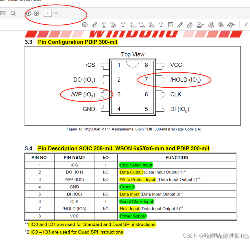 SPI通信---------Flash（W25Q16芯片）_spi flash芯片-CSDN博客