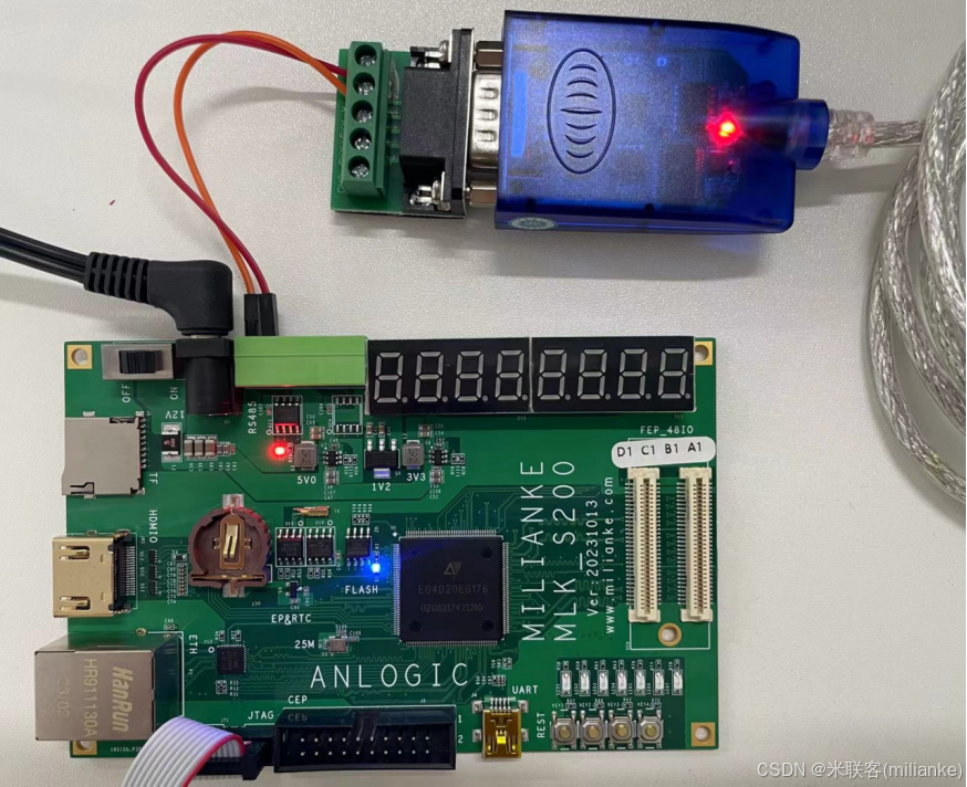 [米联客-安路-EG4D] FPGA基础篇连载-27 RS485串口程序收发环路设计_安路fifo ip-CSDN博客