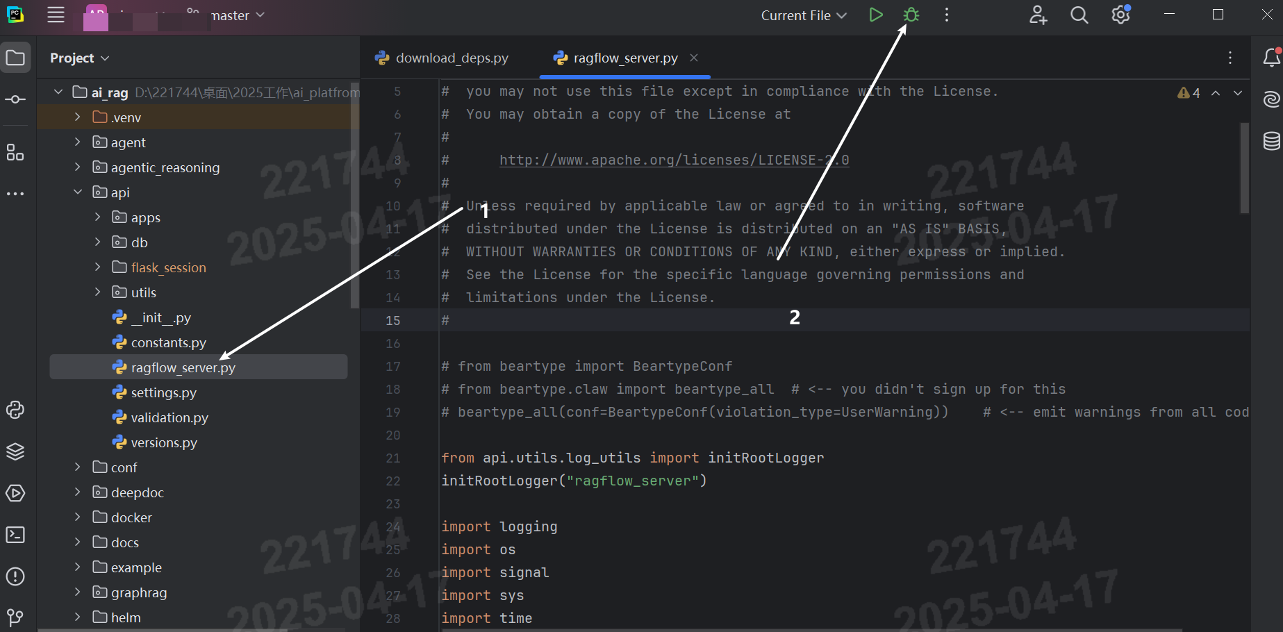 RAGFlow-开发环境搭建(pyicu报错/无法启动等问题)_ragflow pyicu-CSDN博客