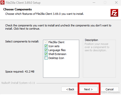 FTP软件工具FileZilla客户端下载安装_filezilla client-CSDN博客