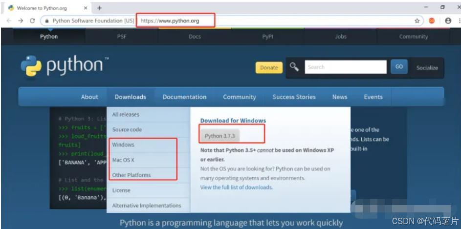 新手必看！python下载与安装教程（超详细）附安装，包拿走不谢python377安装教程 Csdn博客