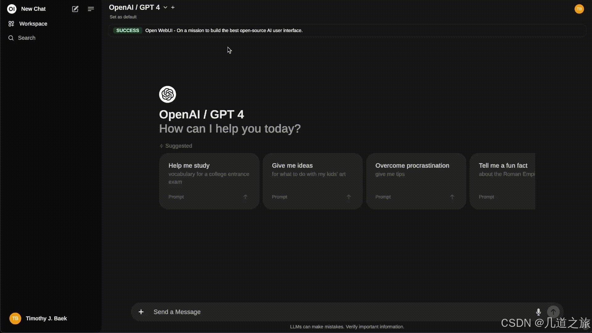 Open WebUI：构建私有化AI交互平台的开源利器_openwebui github-CSDN博客