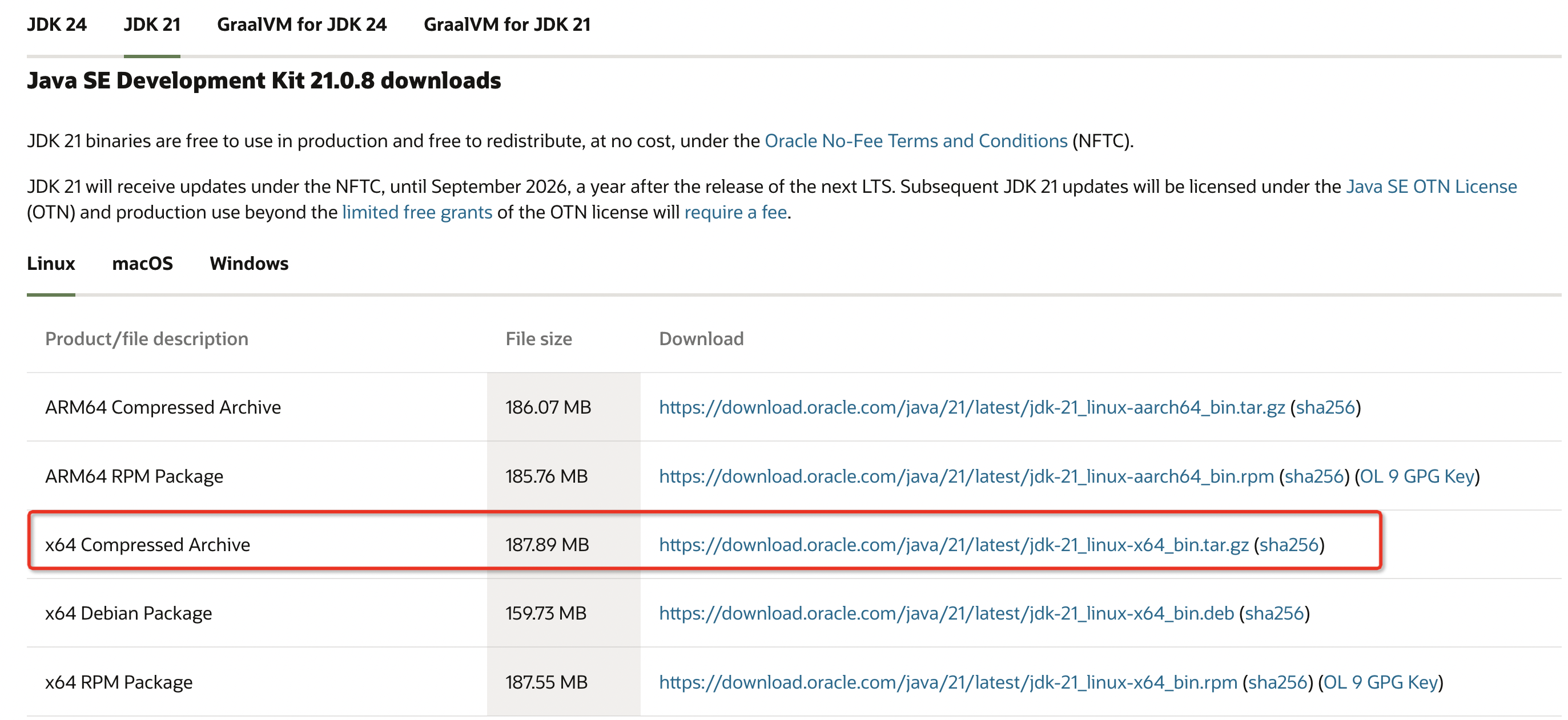 Linux安装JKD21_linux安装jdk21-CSDN博客